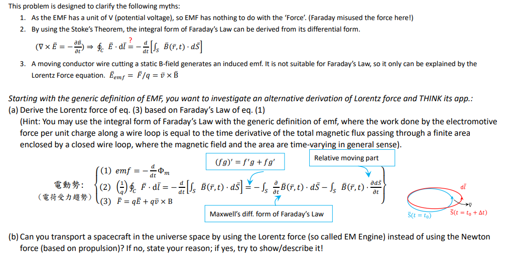 Solved by an EXPERT This problem is ﻿designed to ﻿clarify the following | Chegg.com