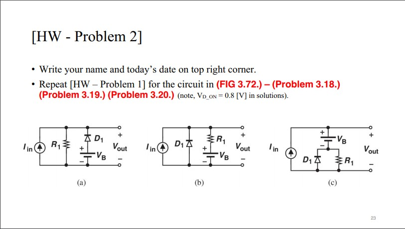 Solved [HW - Problem 2] • Write your name and today's date | Chegg.com