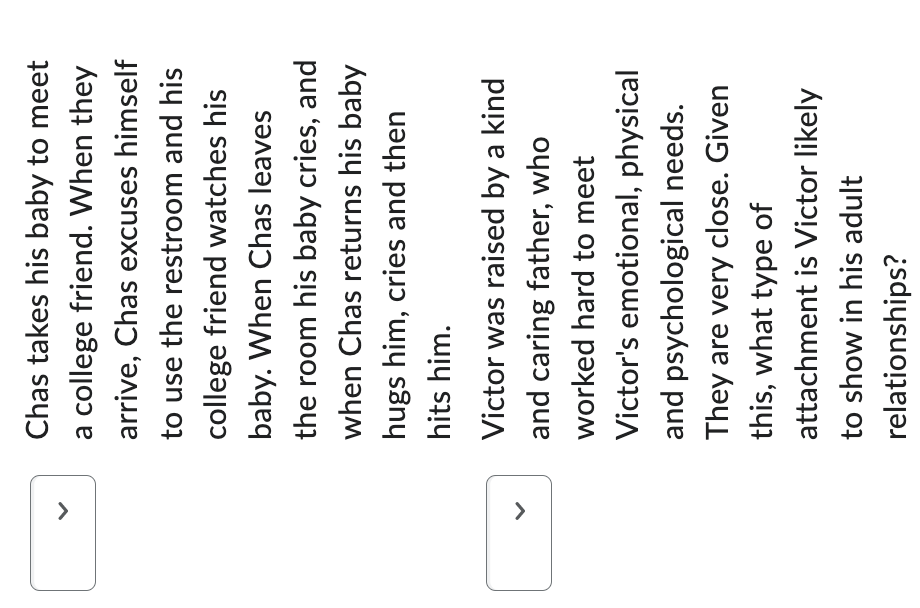 Solved Match the name of the type of attachment with the | Chegg.com
