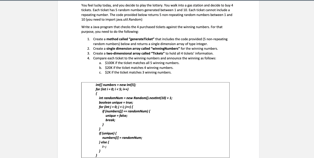 Solved You feel lucky today, and you decide to play the | Chegg.com
