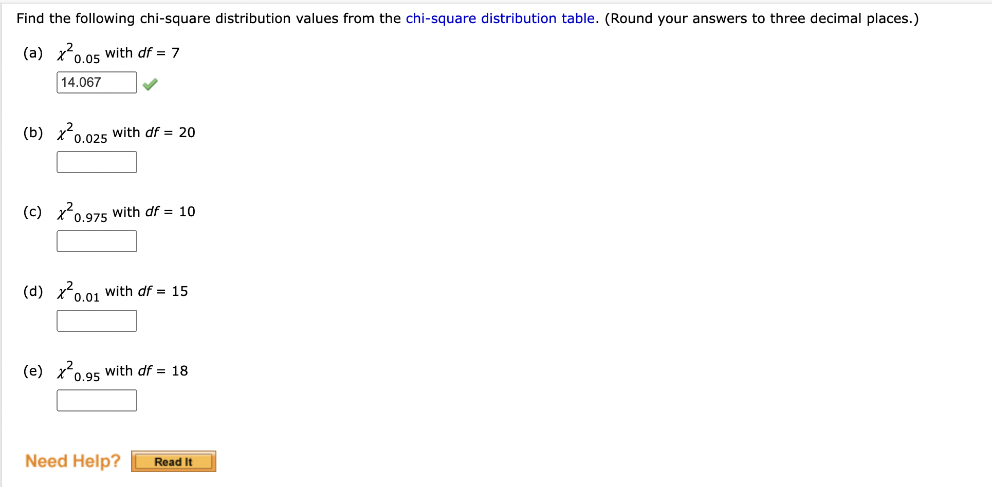 Solved Find the following chi-square distribution values | Chegg.com Solved Find the following chi-square distribution values | Chegg.com
