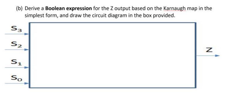 Solved Design a circuit that generates an output (Z) of 1 | Chegg.com