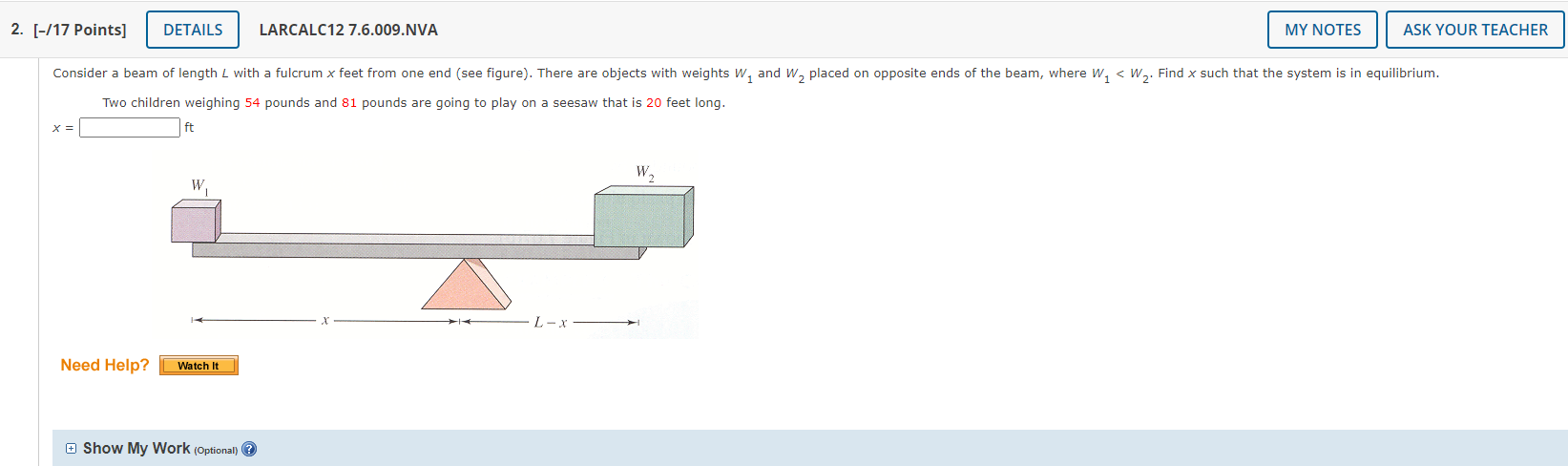 Solved Please help Problem 2, define fulcrum as if you were | Chegg.com