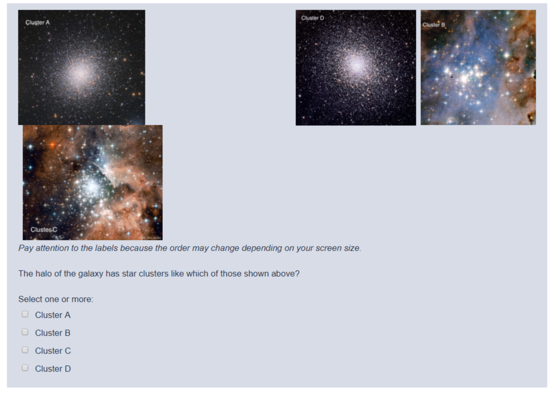 Solved Cluster A Cluster D Cluster B ClusterC Pay attention | Chegg.com
