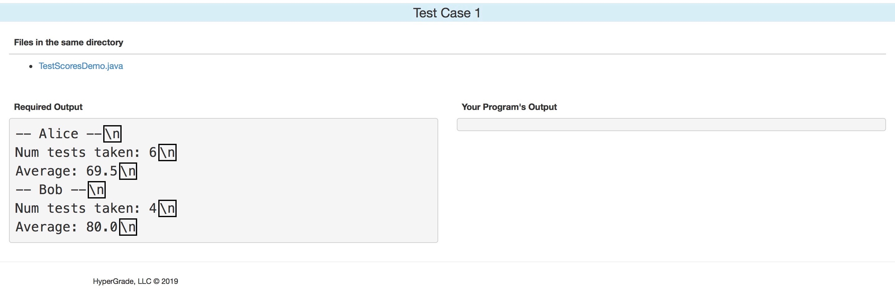 Solved Using Java Make A Class That Represents an average of | Chegg.com