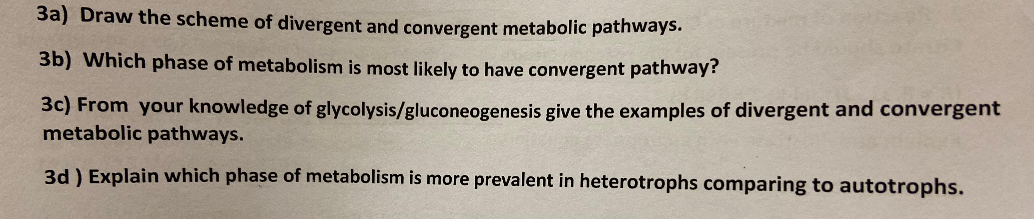 Solved 3a) Draw the scheme of divergent and convergent | Chegg.com
