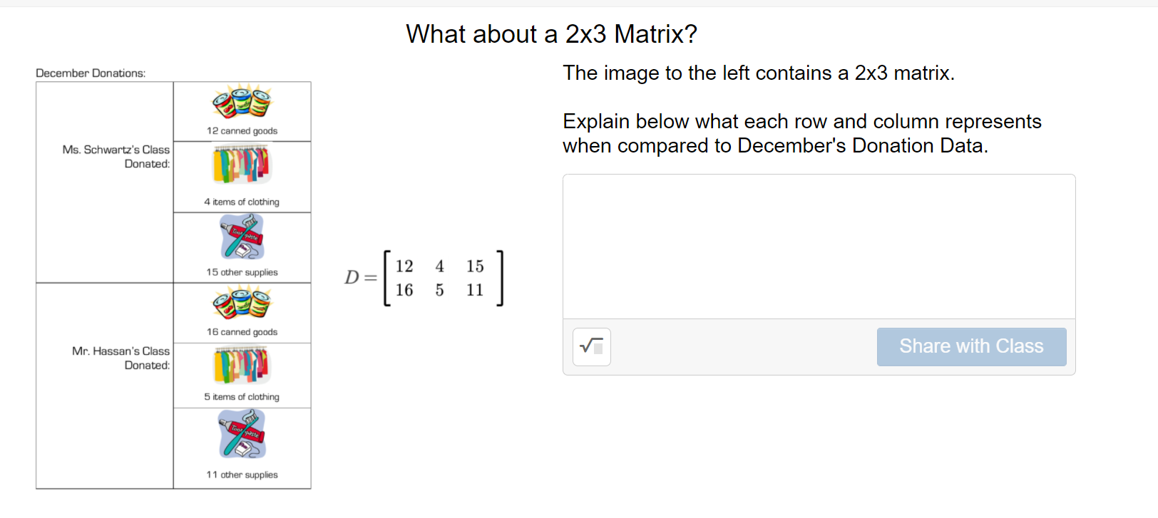 Solved What about a 2x3 Matrix? The image to the left | Chegg.com