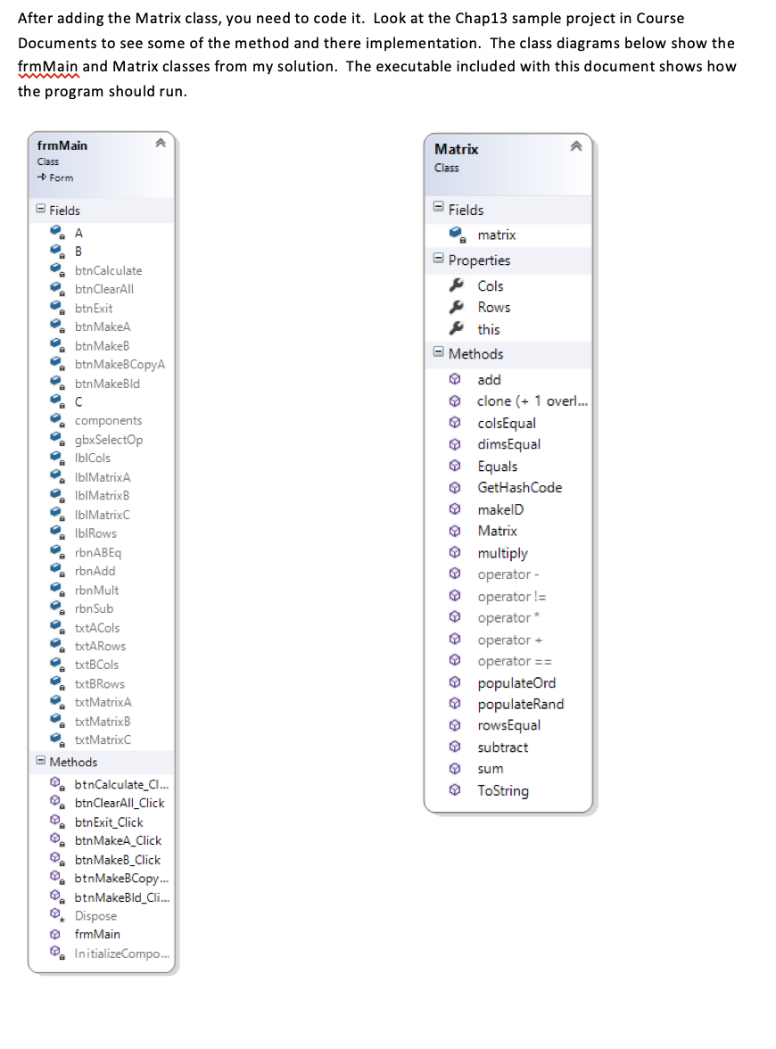 Solved CIS 3309 Section 2 Lab: Matrix Ops 2 Object Problem | Chegg.com