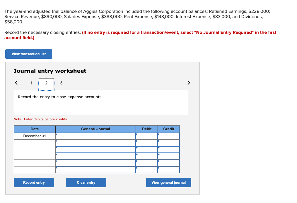 Solved The year-end adjusted trial balance of Aggies | Chegg.com