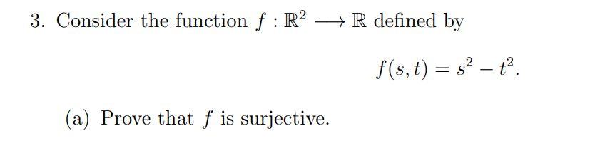 Solved Prove by concept of surjectivity and injectivity and | Chegg.com
