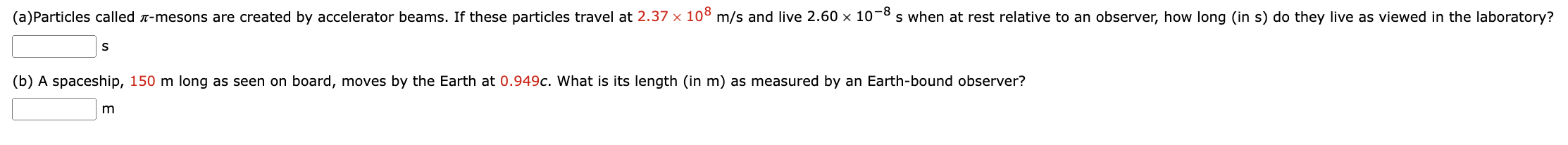 Solved -8 (a)Particles called r-mesons are created by | Chegg.com