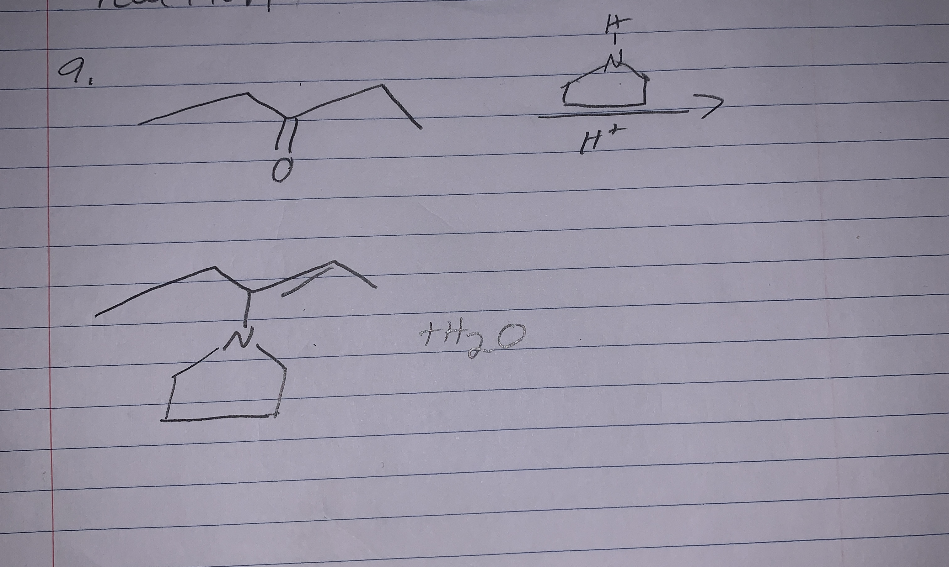 Solved 9. +H2O | Chegg.com