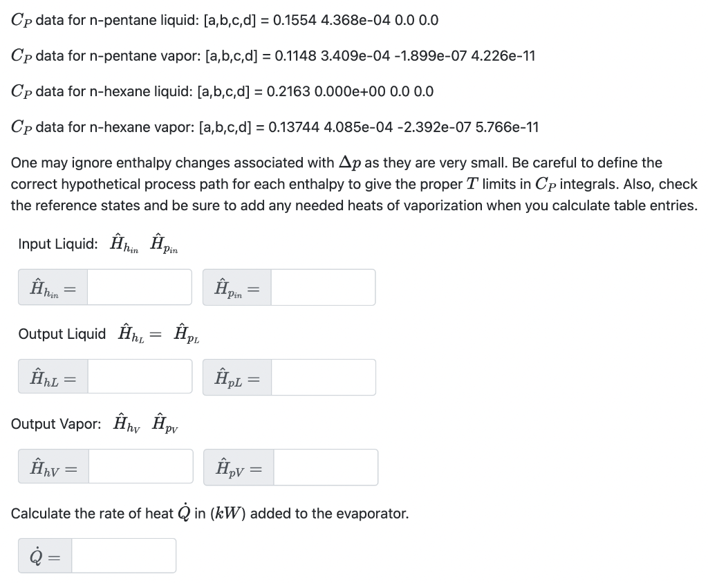 Solved A liquid mixture of n-pentane and n-hexane at | Chegg.com