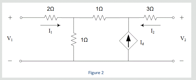 Solved Find the hybrid [h] parameters of the two port | Chegg.com