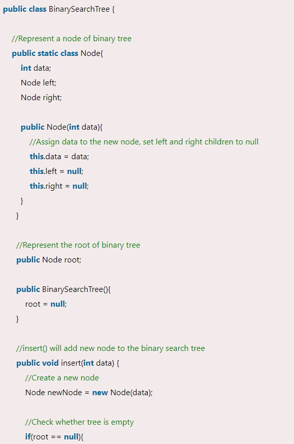 Solved Use The Code Attatched To Implement The Tree Class 