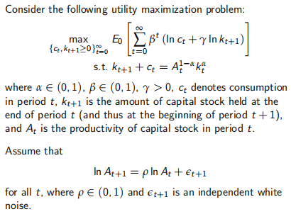 Solved Consider the following utility maximization problem: | Chegg.com