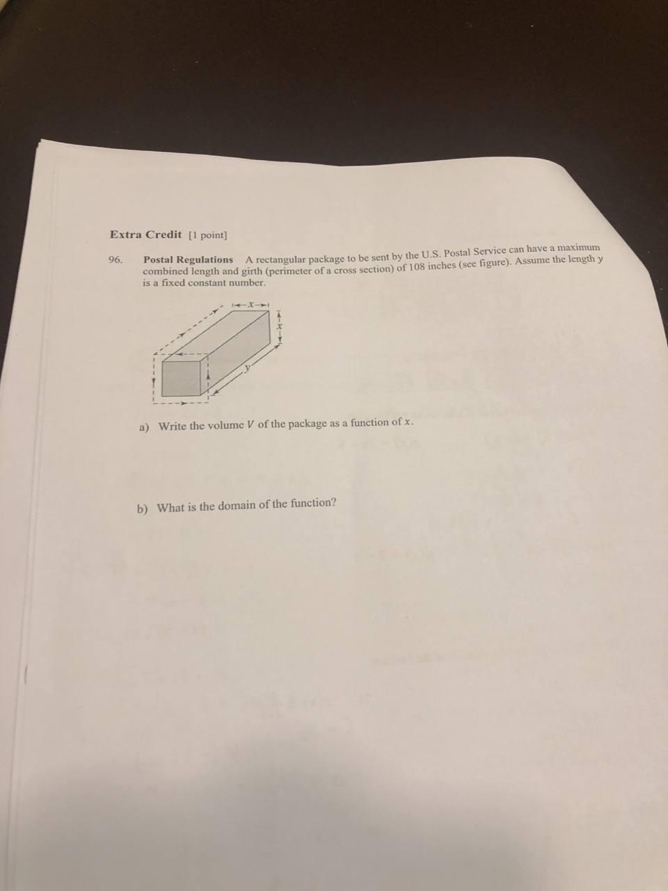 Solved 112. Geometry Corners of equal size are cut from a | Chegg.com