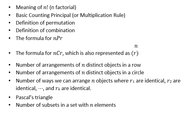 Solved - Meaning of n ! ( n factorial) - Basic Counting | Chegg.com