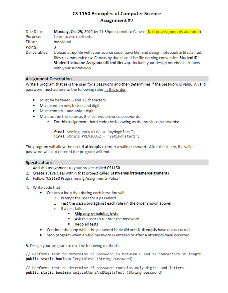 Solved HowtoCodethisproblem CS 1150 Principles of Computer | Chegg.com