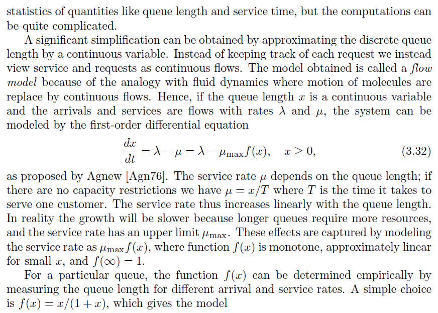 Example 3.15 Queuing systems A schematic picture of a | Chegg.com