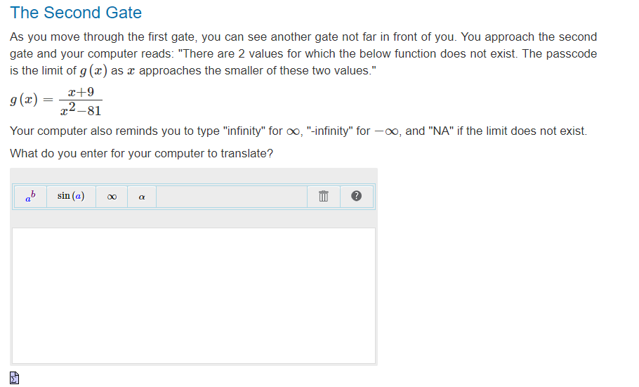 Solved As you move through the first gate, you can see | Chegg.com