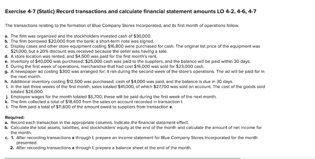 Solved Record each transaction in the appropriate columns. | Chegg.com