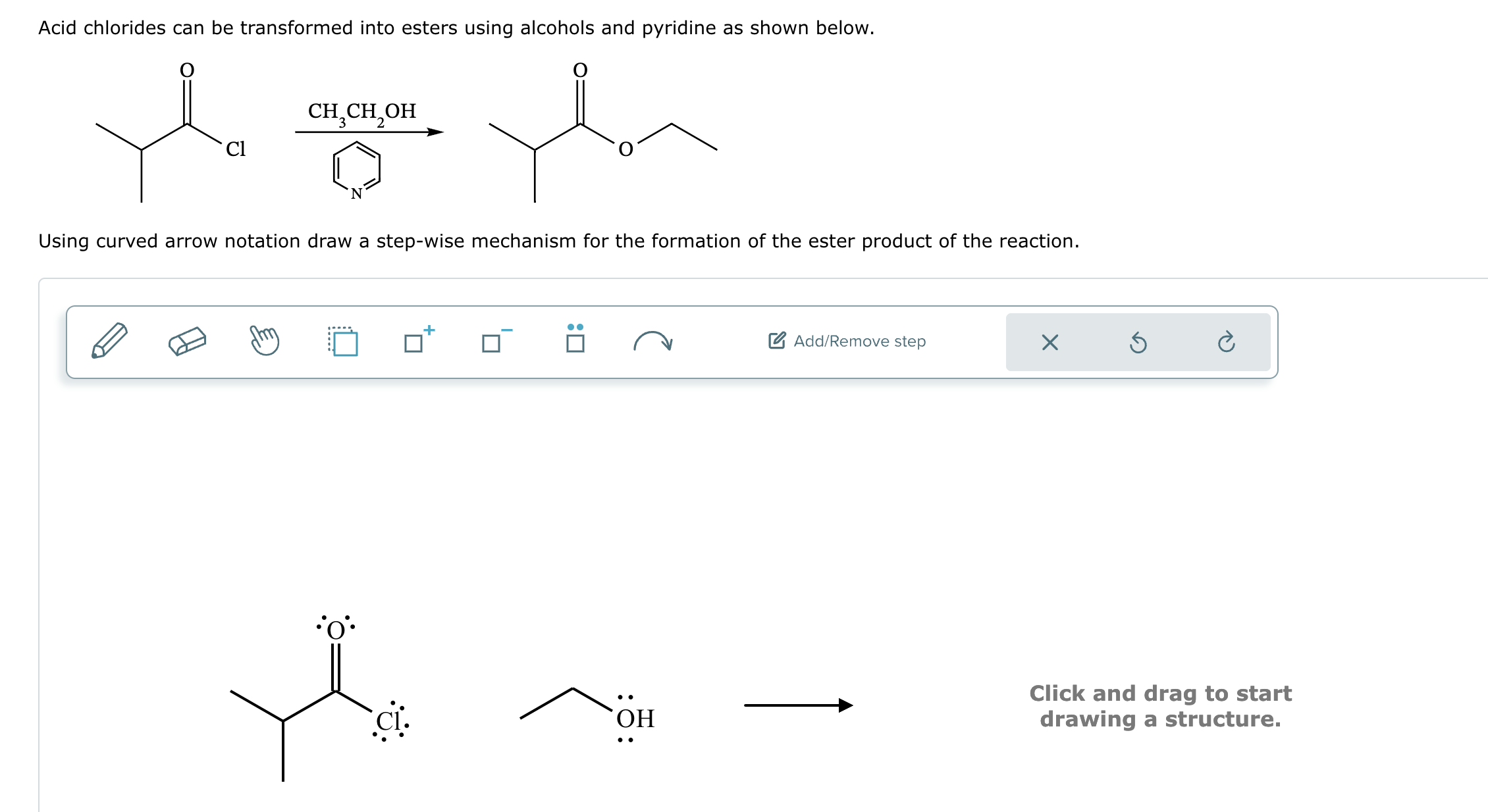 Solved Acid chlorides can be transformed into esters using | Chegg.com