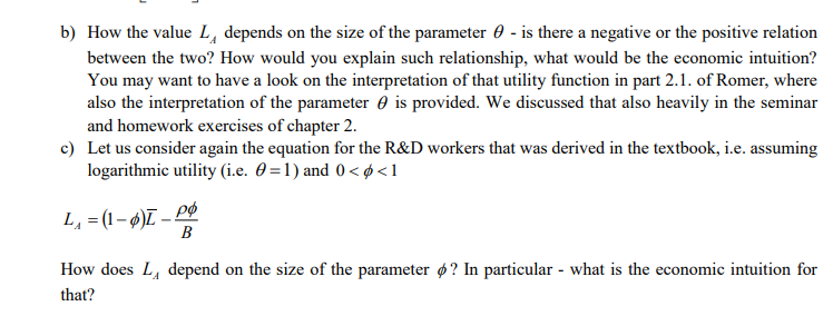 2, i.e. U(C(t)) = C(t)". Problem 1 Romer model of | Chegg.com