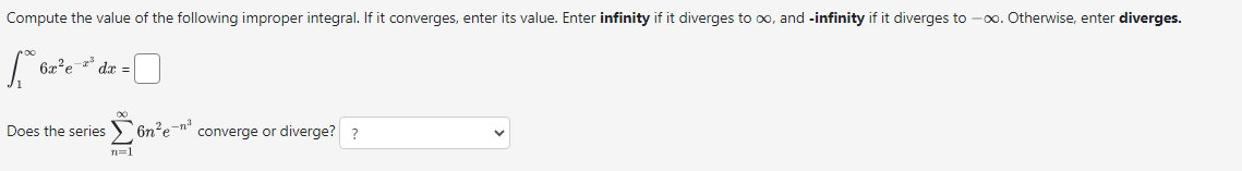 Solved Compute the value of the following improper integral. | Chegg.com
