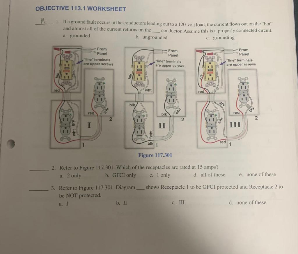 Solved A 1. If a ground fault occurs in the conductors | Chegg.com