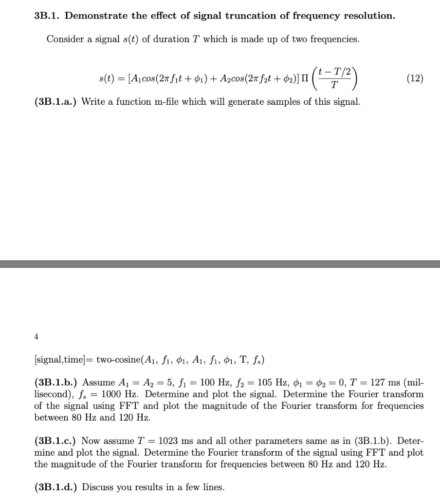 Solved Need the MATLAB code for this. Please use separate A1 | Chegg.com