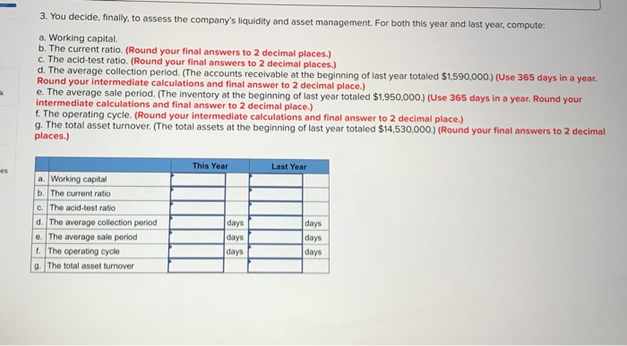 Solved 3 Required information Part 3 of 3 The following | Chegg.com Solved 3 Required information Part 3 of 3 The following | Chegg.com