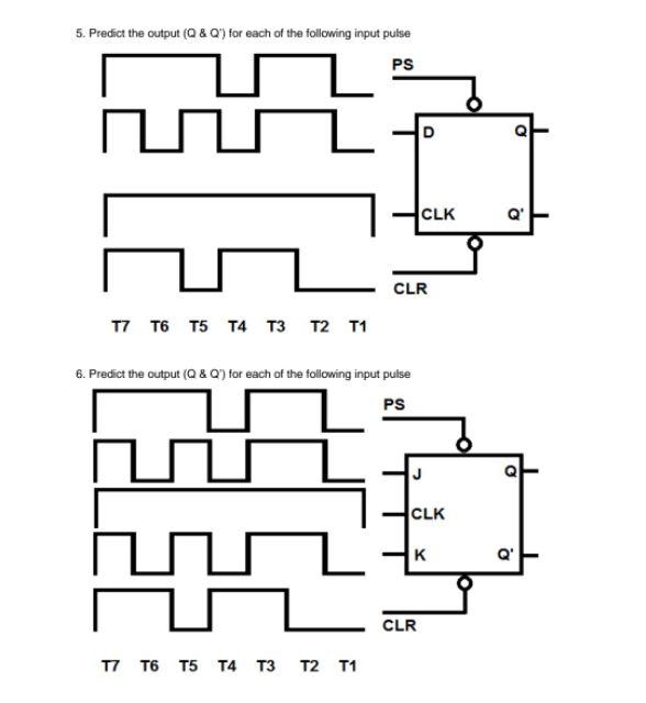 Solved 2. Draw the logic circuit & block diagram of the | Chegg.com