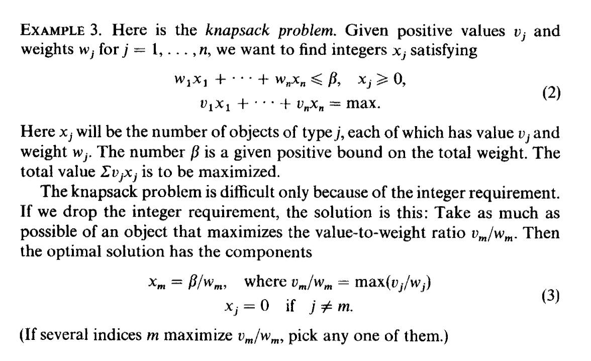 Solved - *2. Consider the general knapsack problem (2) with | Chegg.com