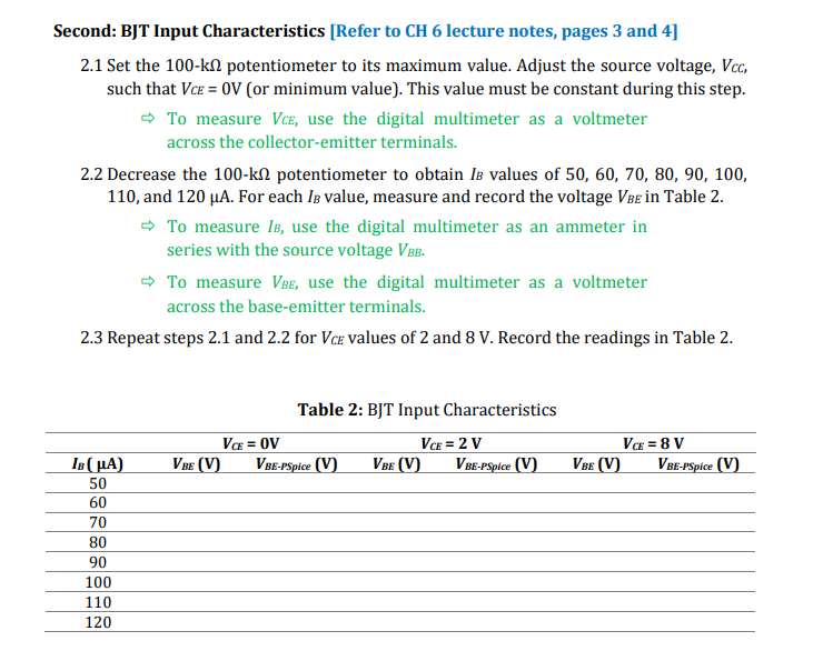 Solved 5. Use Multisim to obtain the following: b. The | Chegg.com