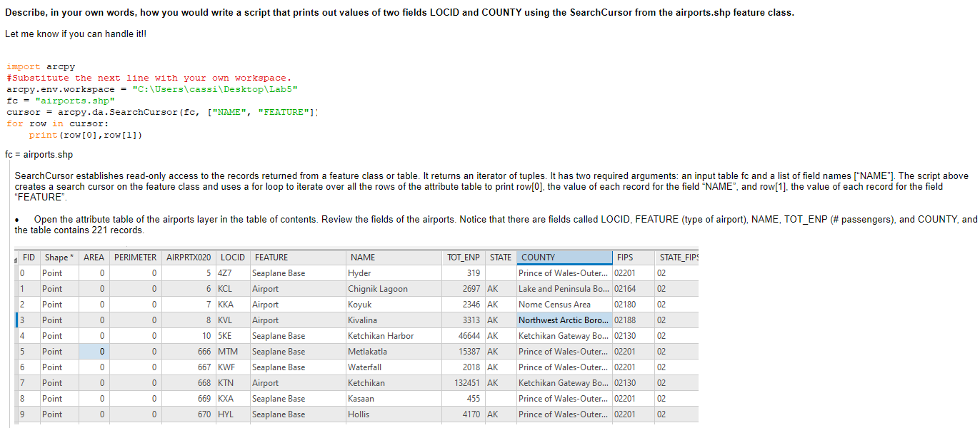 Solved We basically need to describe use python comments # | Chegg.com