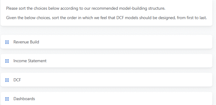 Solved Please sort the choices below according to our | Chegg.com