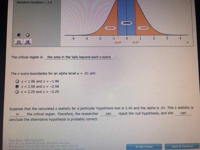 Solved I 1 1-1 Attempts: 1. Alpha level and the critical | Chegg.com