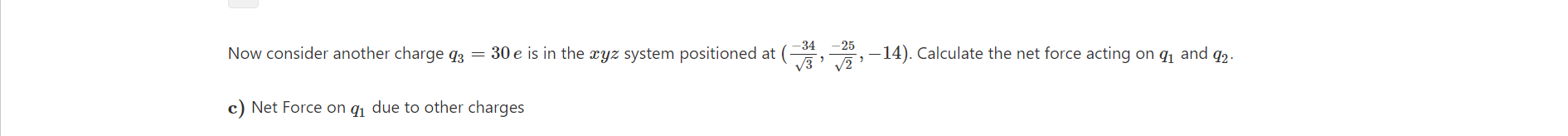Solved a) Find the relative position vector that points from | Chegg.com
