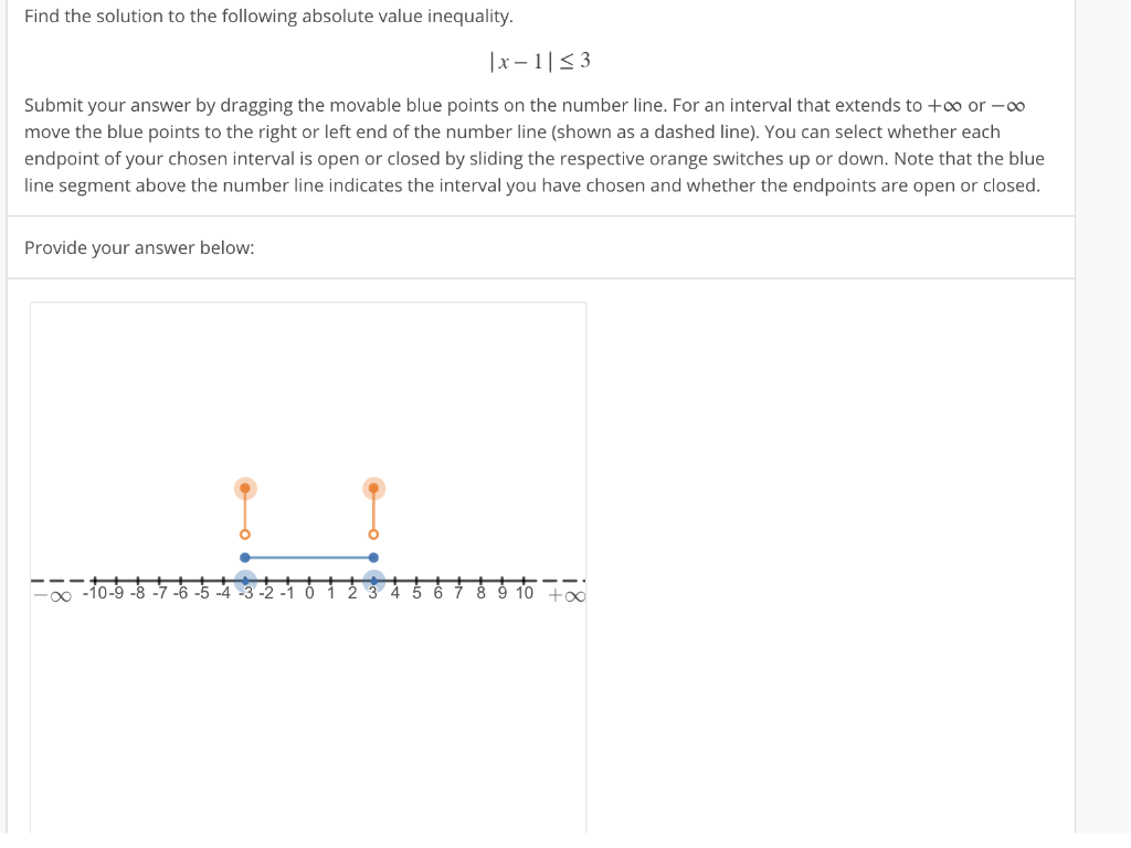 Solved Find the solution to the following absolute | Chegg.com