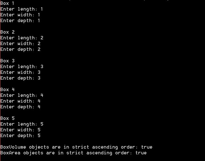 Solved In Java Please An abstract Box Class with a | Chegg.com