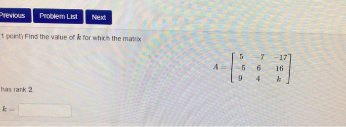 Solved PreviousProblem List Next (1 point) Each graph below | Chegg.com