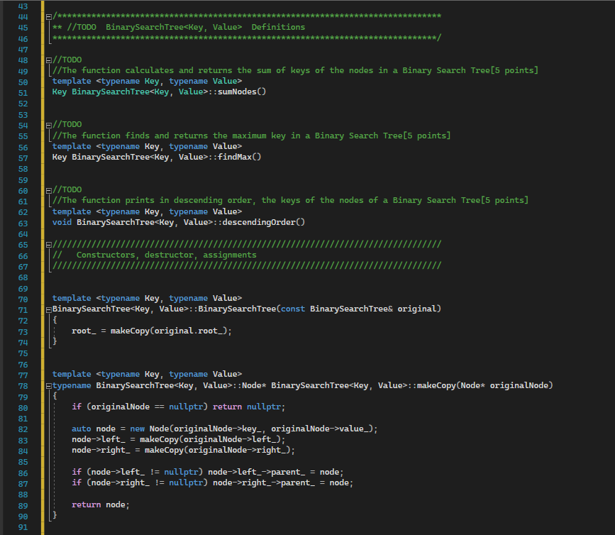 Solved You Have To Write Recursive Versions For Each Of The 