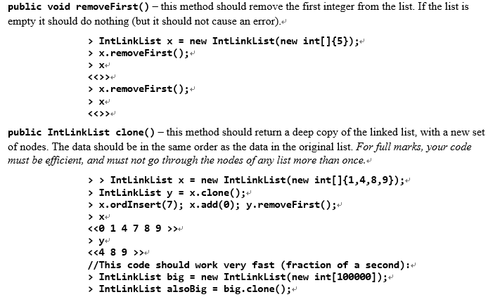 Solved QUESTION 1: SIMPLE LINKED LIST OPERATIONS. Start with | Chegg.com