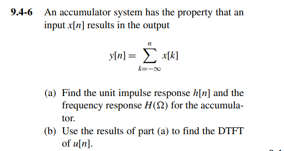 Solved 9.4-6 An accumulator system has the property that an | Chegg.com