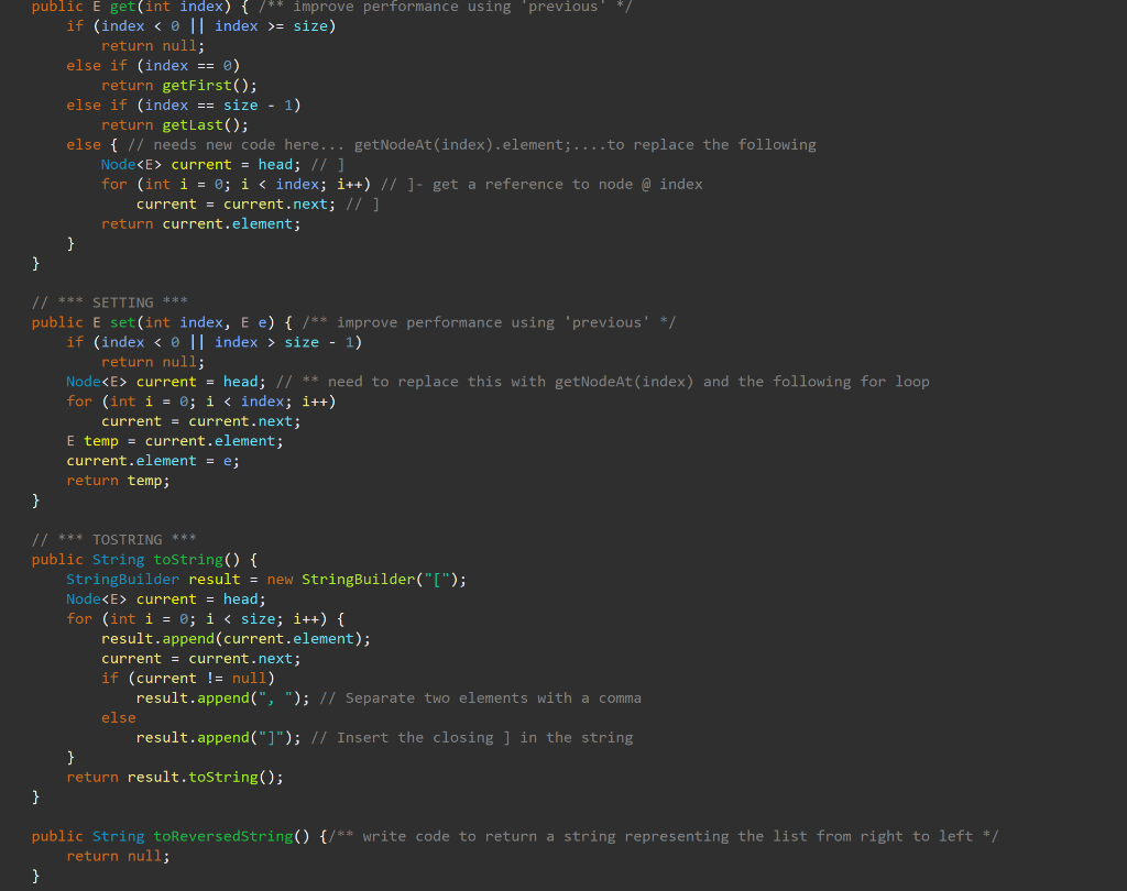 Solved package Question3; public class MyLinkedList { | Chegg.com
