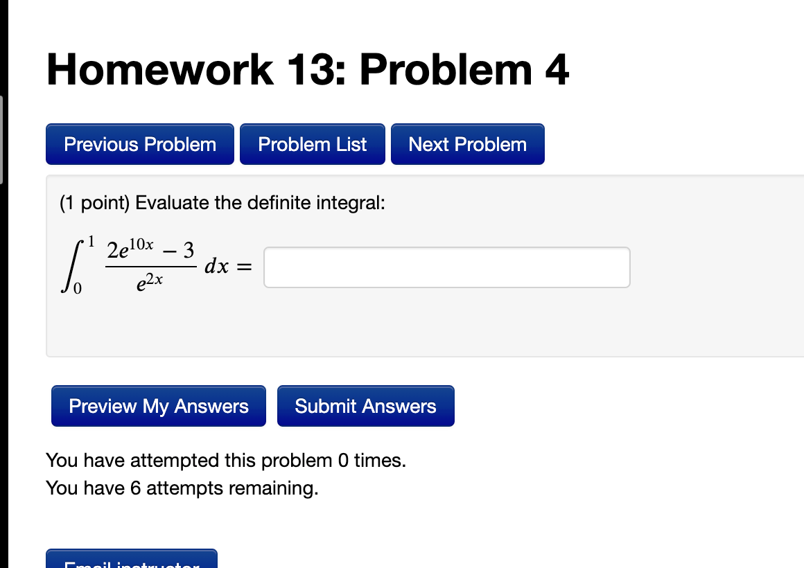 Solved Homework 13: Problem 4 Previous Problem Problem List | Chegg.com