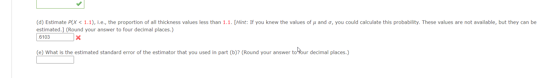 Solved 2. [5/8 Points] DETAILS 0.81 1.46 PREVIOUS ANSWERS | Chegg.com