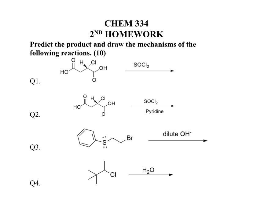 Solved Predict the product and draw the mechanisms of the | Chegg.com