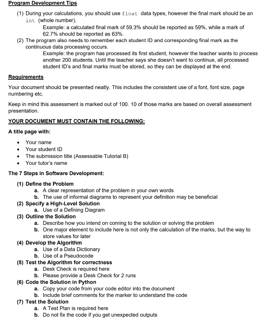 Solved Problem Description You have been employed to write a | Chegg.com